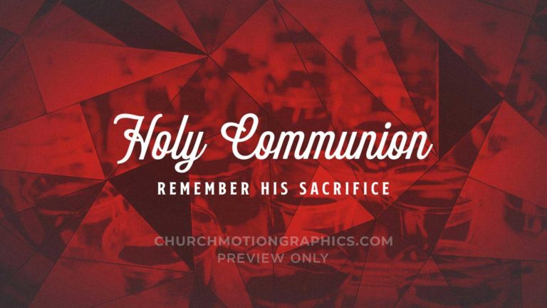How To Easily Facilitate Communion At Your Church – CMG | Church Motion ...
